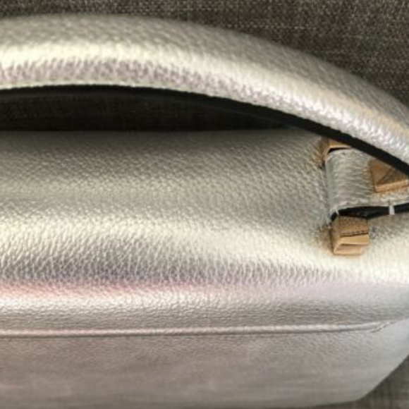 Luana | Bags | Nwt Luana Gold Silver Maria Satchel | Poshmark